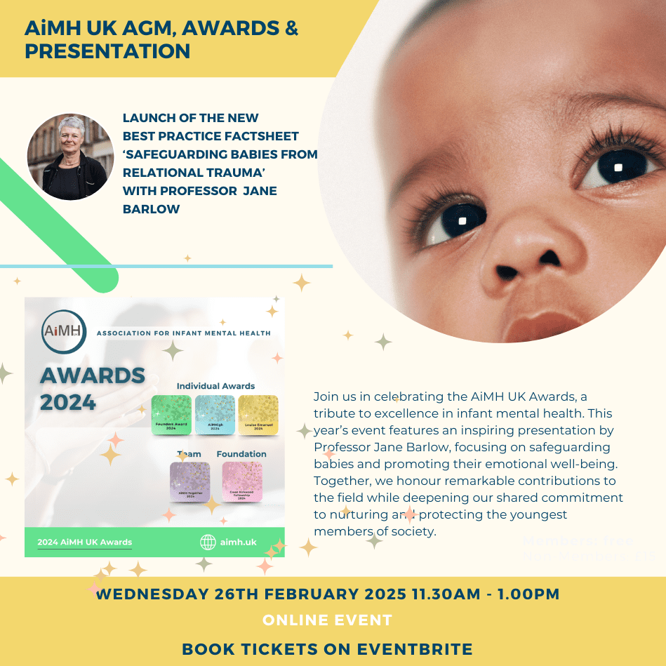 Association For Infant Mental Health | AiMH UK Events Coming in 2025 ...